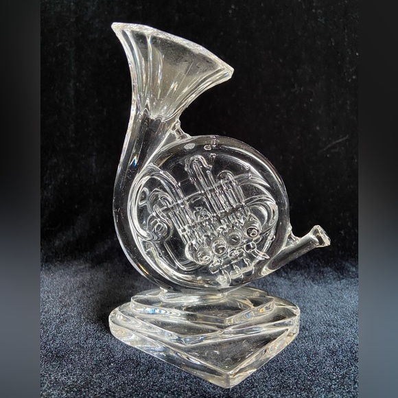 kristalcllor | Art | Vintage Crystal French Horn By Kristalcolor Made ...